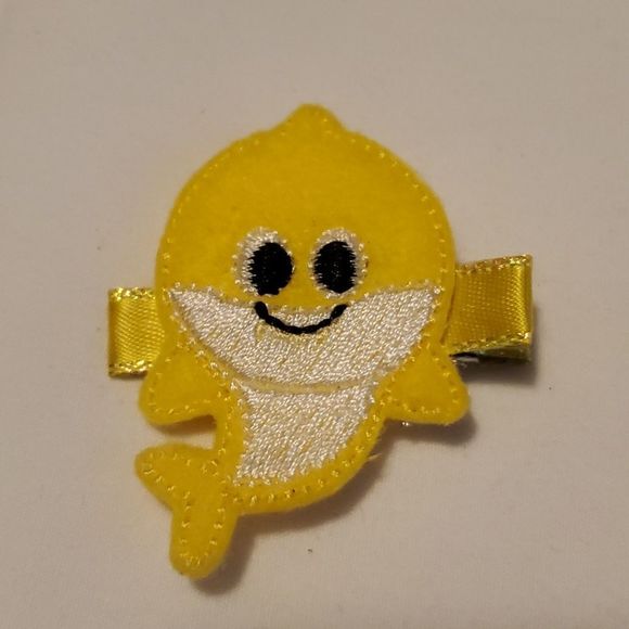 Yogi & Cecil's Boutique | Accessories | New Yellow Shark Felt Hair ...